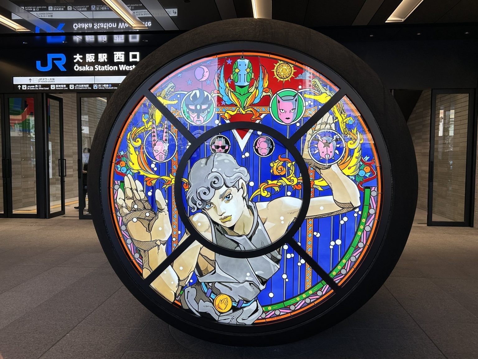 Manga Artist Hirohiko Araki Pays Tribute to Osaka Station’s History and ...
