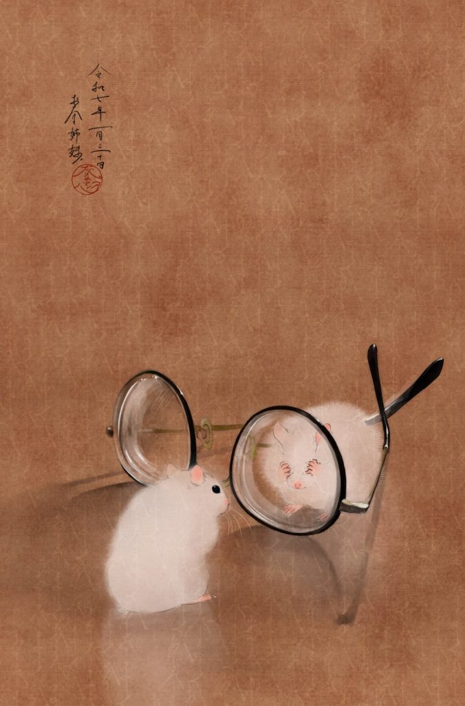 Contemporary Nihonga Images of Hamsters Created by Otama-shimai | Spoon ...