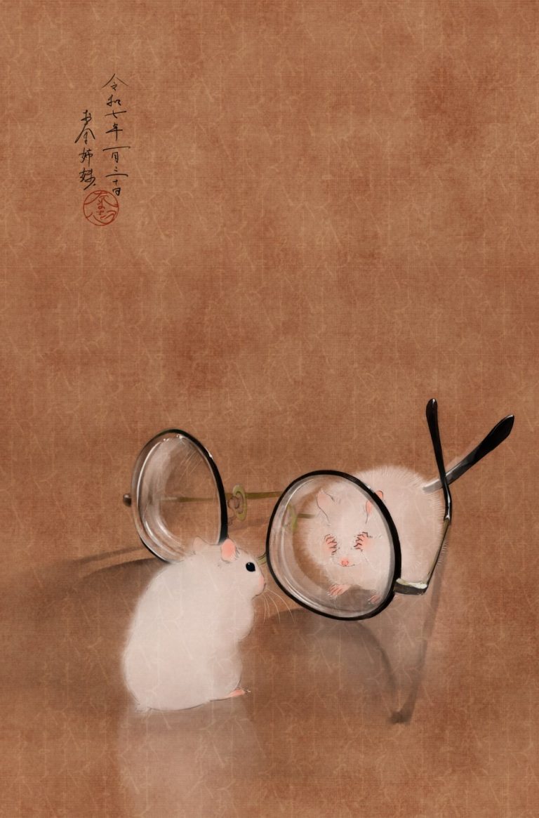 Contemporary Nihonga Images of Hamsters Created by Otama-shimai | Spoon ...